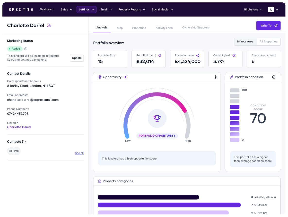Spectre Accounts Service